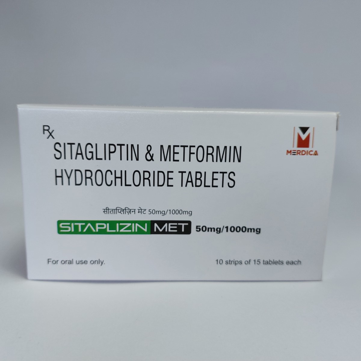 Sitagliptin 50 Mg Metformin 1000 Mg Merdica